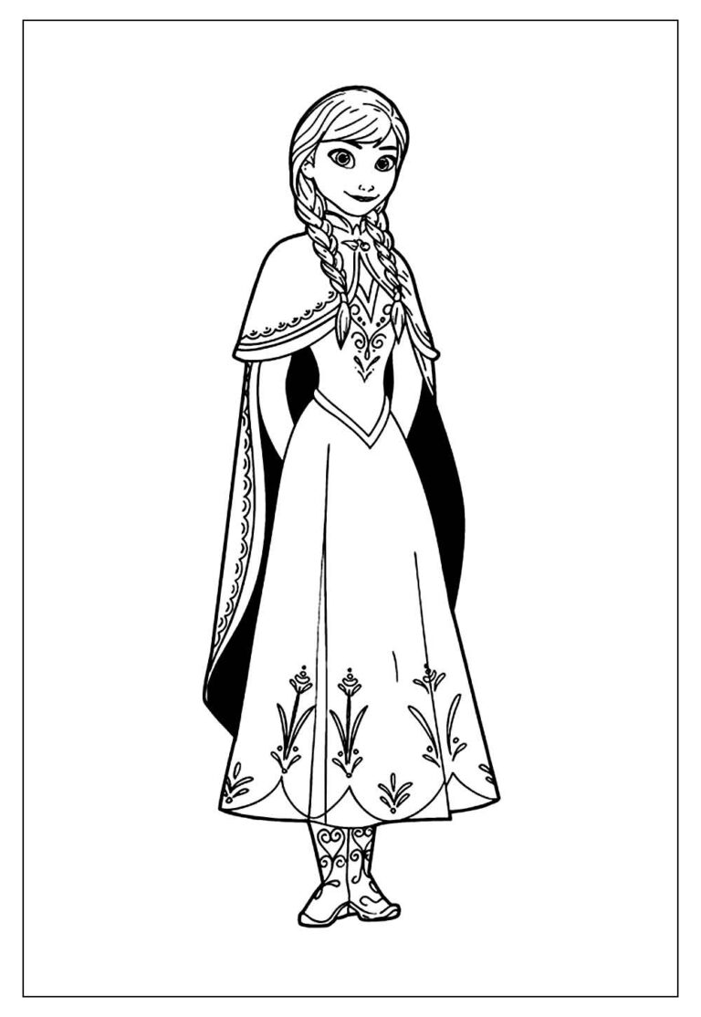 Desenhos da Frozen - Modelos para Colorir - Tudo Para Colorir