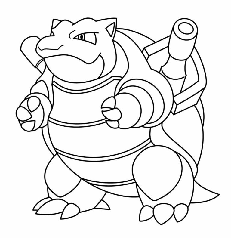 Desenhos de Pokémon para Colorir e Imprimir