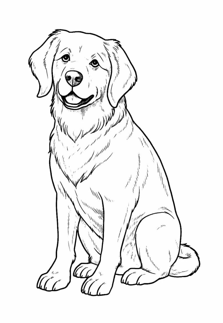 Desenhos de Cachorro para Colorir e Pintar - Tudo Para Colorir