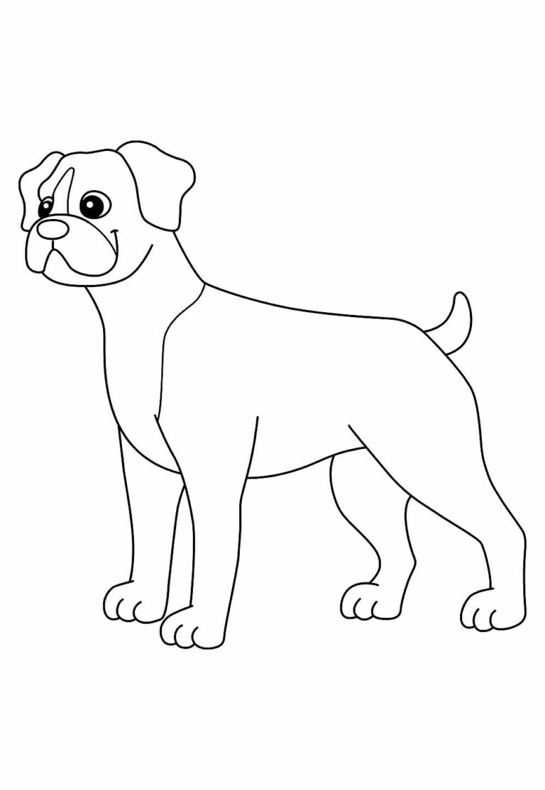 Desenhos de Cachorro para Colorir e Pintar - Tudo Para Colorir
