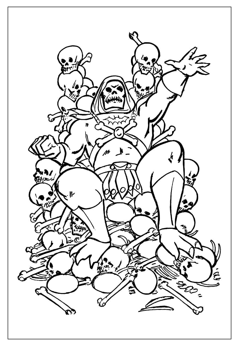 Desenhos do He-Man - Modelos para Colorir - Tudo Para Colorir