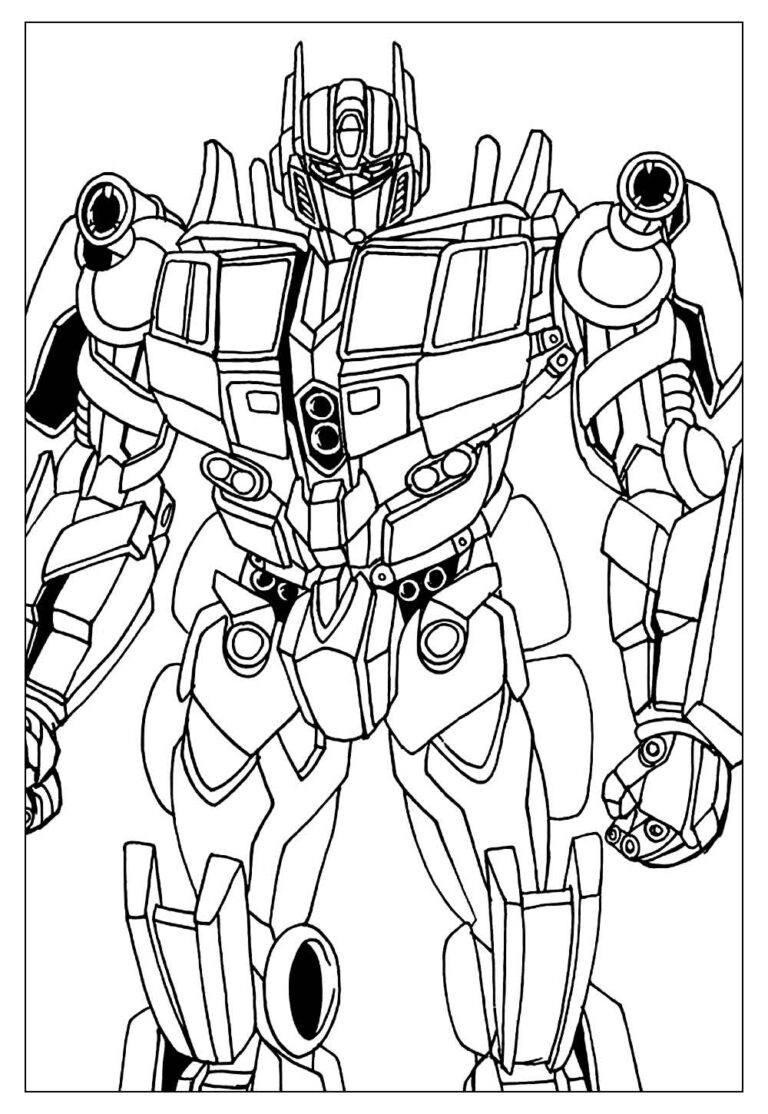 Desenhos dos Transformers - Modelos para Colorir