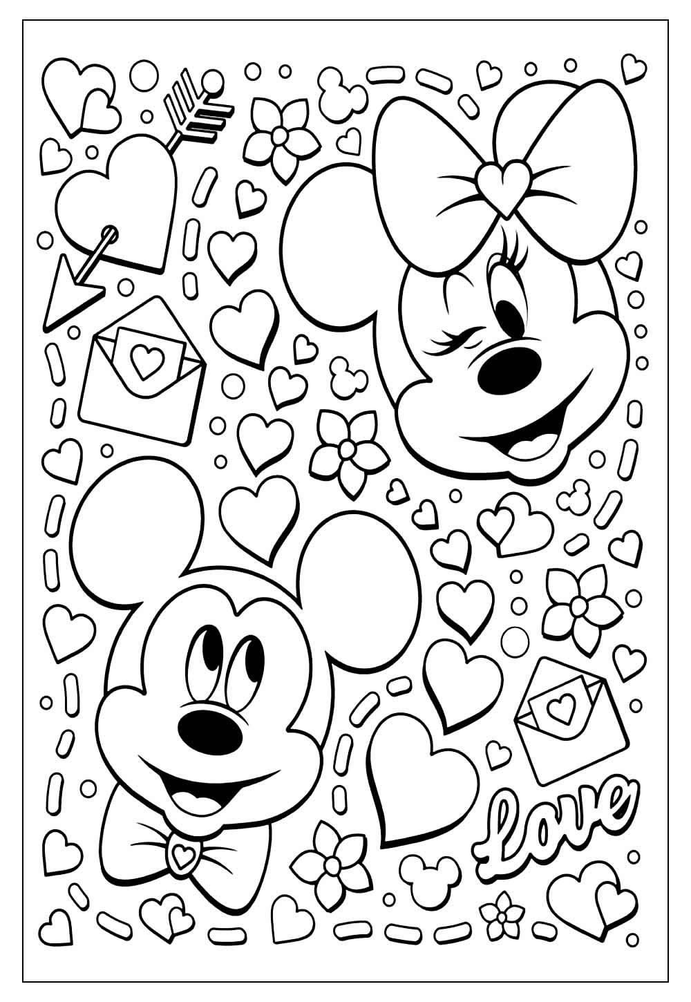 Desenhos do Mickey para Colorir e Pintar - Tudo Para Colorir
