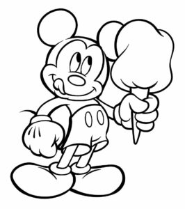 Desenhos do Mickey para Colorir e Pintar - Tudo Para Colorir