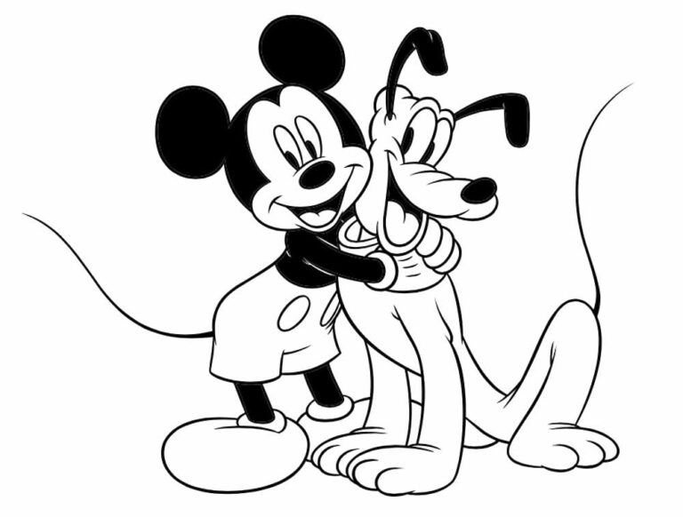 Desenhos do Mickey para Colorir e Pintar - Tudo Para Colorir