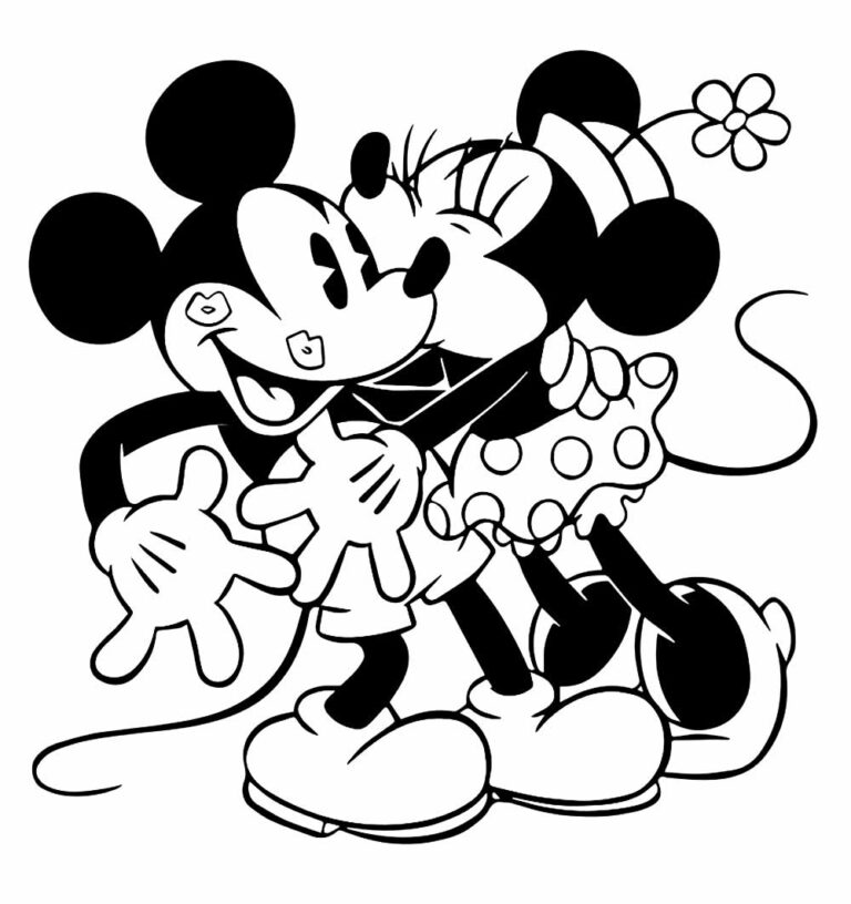 Desenhos do Mickey para Colorir e Pintar - Tudo Para Colorir