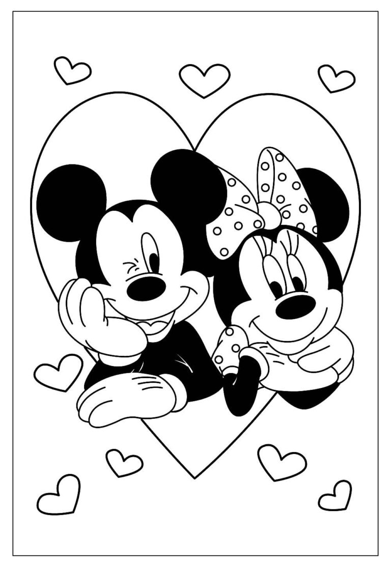 Desenhos do Mickey para Colorir e Pintar - Tudo Para Colorir