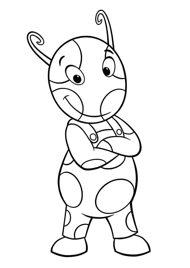 Desenhos dos Backyardigans para Colorir e Pintar
