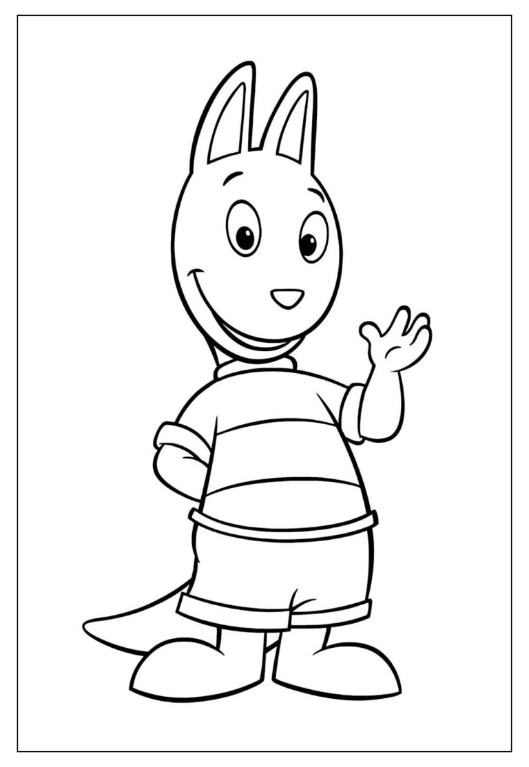 Desenhos dos Backyardigans para Colorir e Pintar