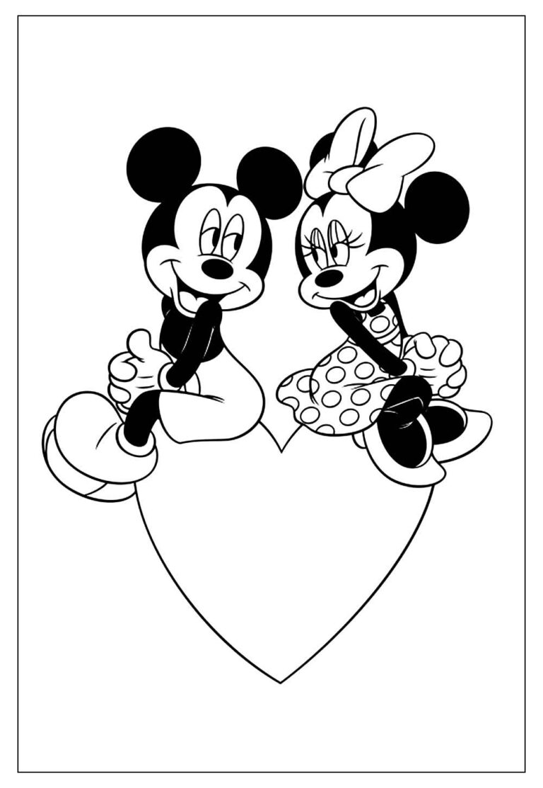 Desenhos da Minnie - Modelos para Colorir - Tudo Para Colorir