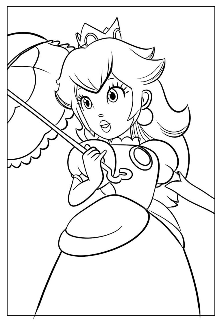 Desenhos do Mario Bros para Colorir e Pintar - Tudo Para Colorir