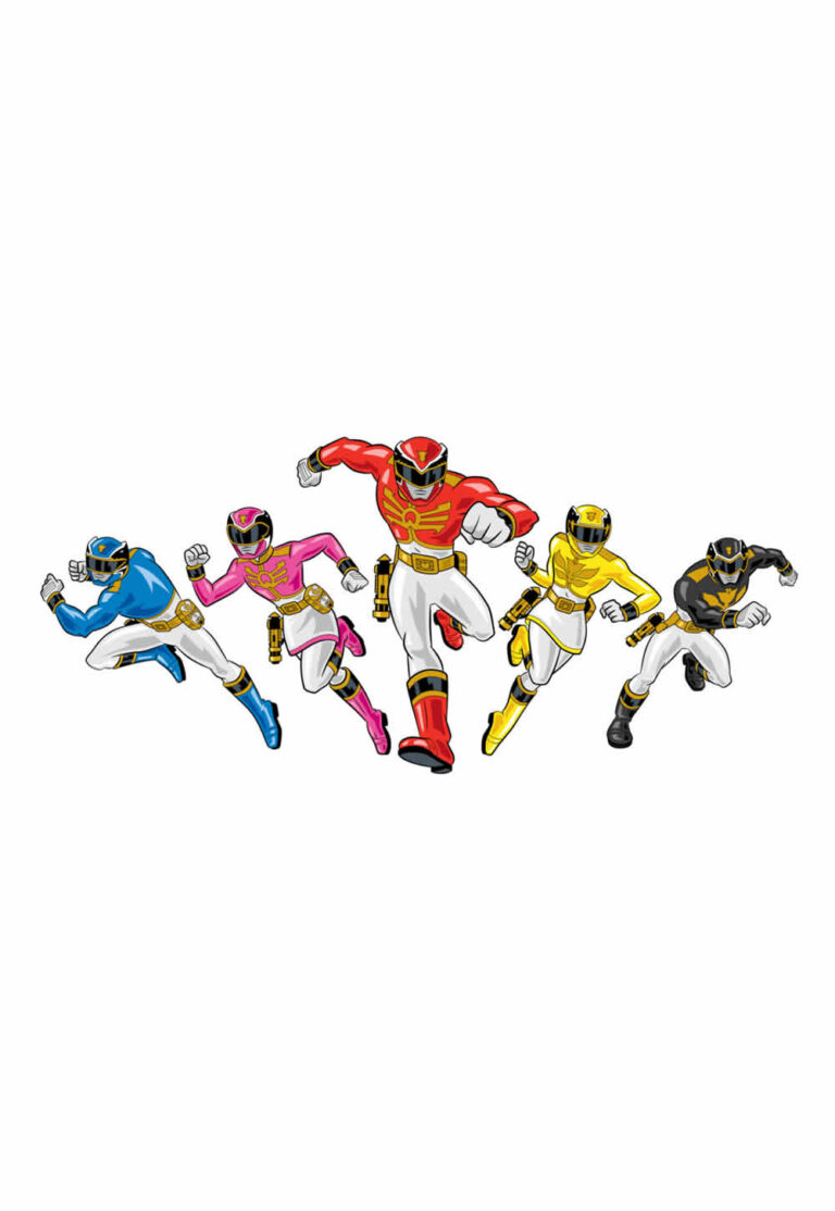 Desenhos dos Power Rangers - Modelos para Colorir