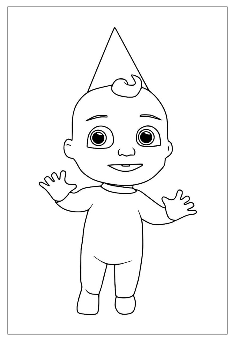 Desenhos do Cocomelon para Colorir e Pintar - Tudo Para Colorir
