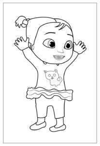 Desenhos do Cocomelon para Colorir e Pintar - Tudo Para Colorir