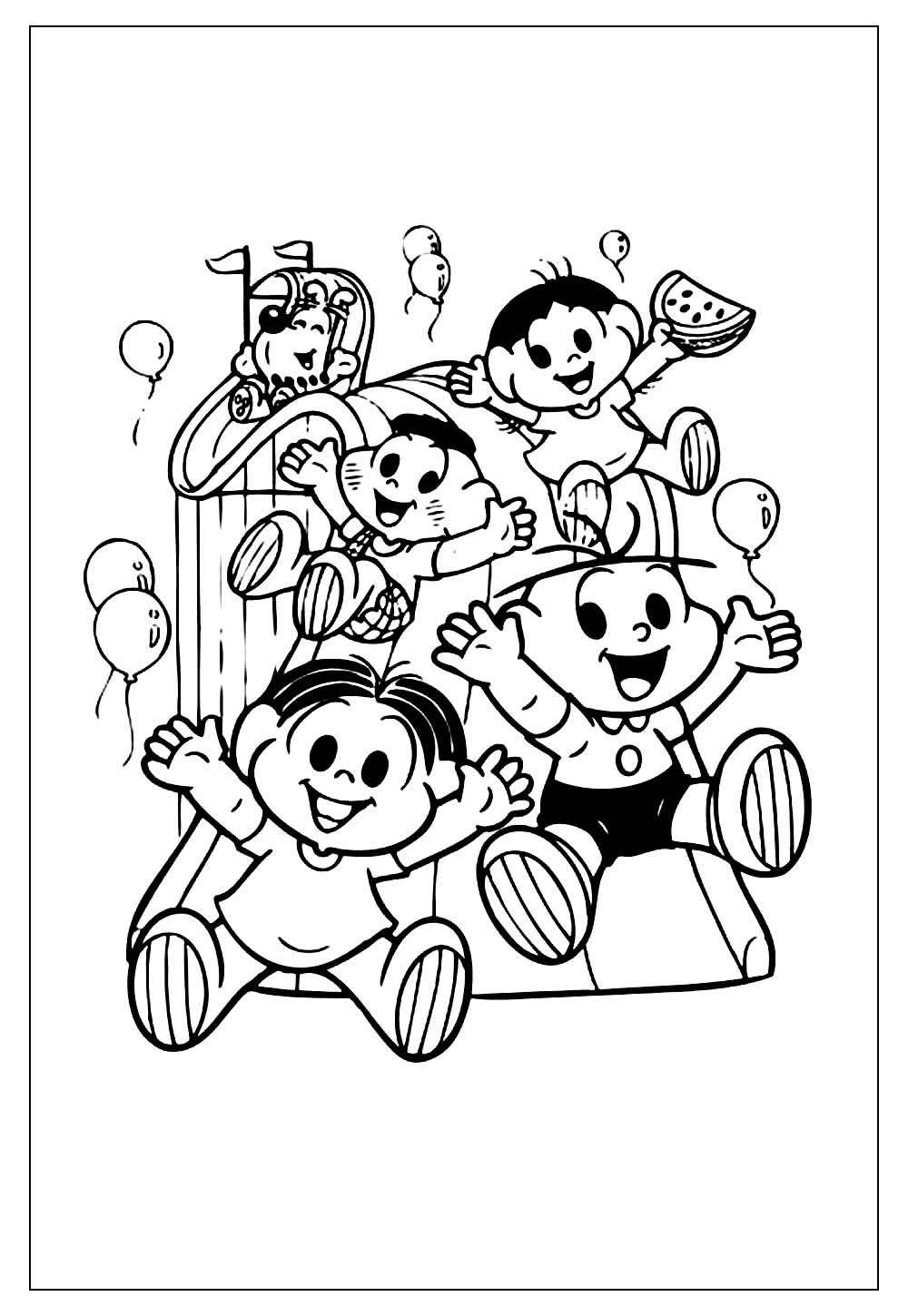 Desenhos do Cebolinha para Colorir e Imprimir - Tudo Para Colorir