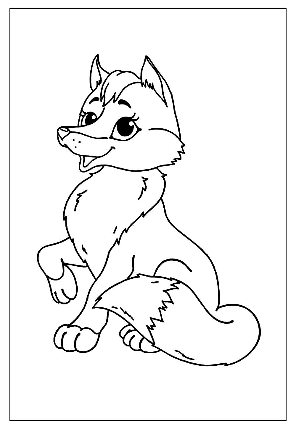 Desenhos de Raposa para Colorir e Imprimir - Tudo Para Colorir