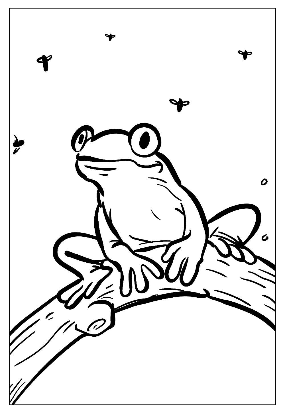 Desenhos de Sapo para Colorir e Imprimir - Tudo Para Colorir