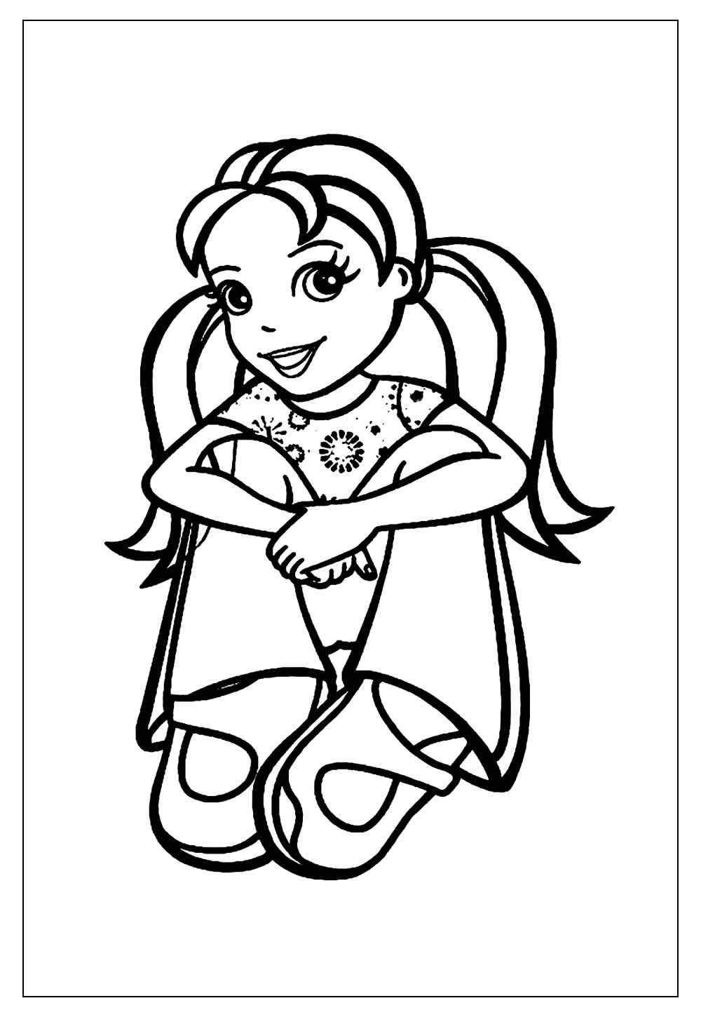 Desenhos da Polly Pocket para Colorir e Imprimir