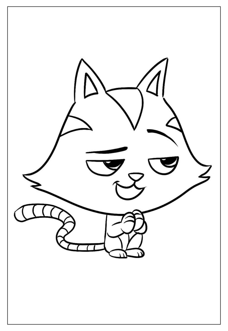 Desenhos da Casa Mágica da Gabby para Imprimir - Tudo Para Colorir