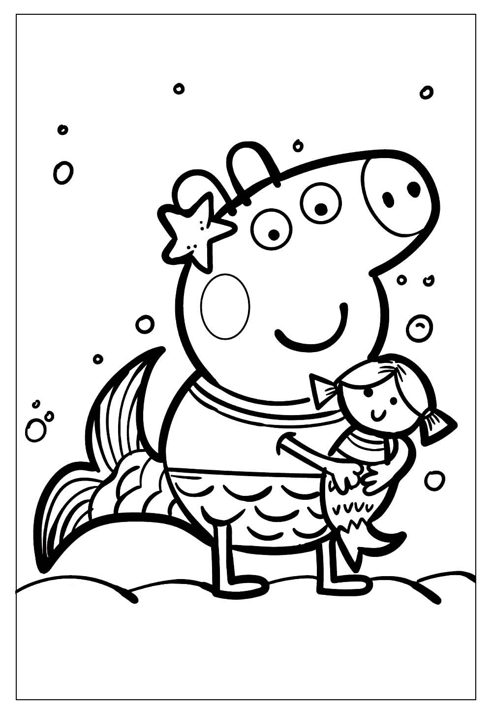 Desenhos da Peppa Pig para Colorir e Imprimir - Tudo Para Colorir