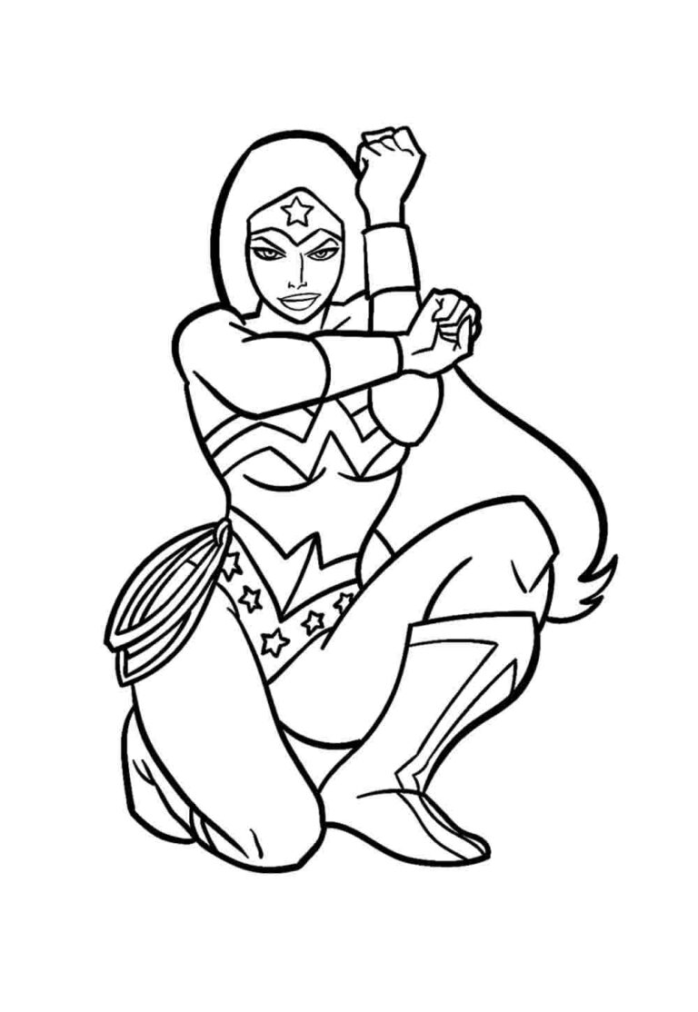 Desenhos de Super-heróis para Colorir e Imprimir - Tudo Para Colorir