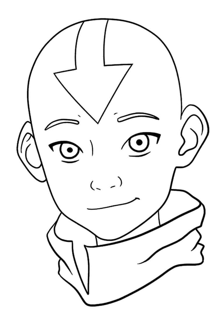 Desenhos de Avatar: A Lenda de Aang para Colorir - Tudo Para Colorir
