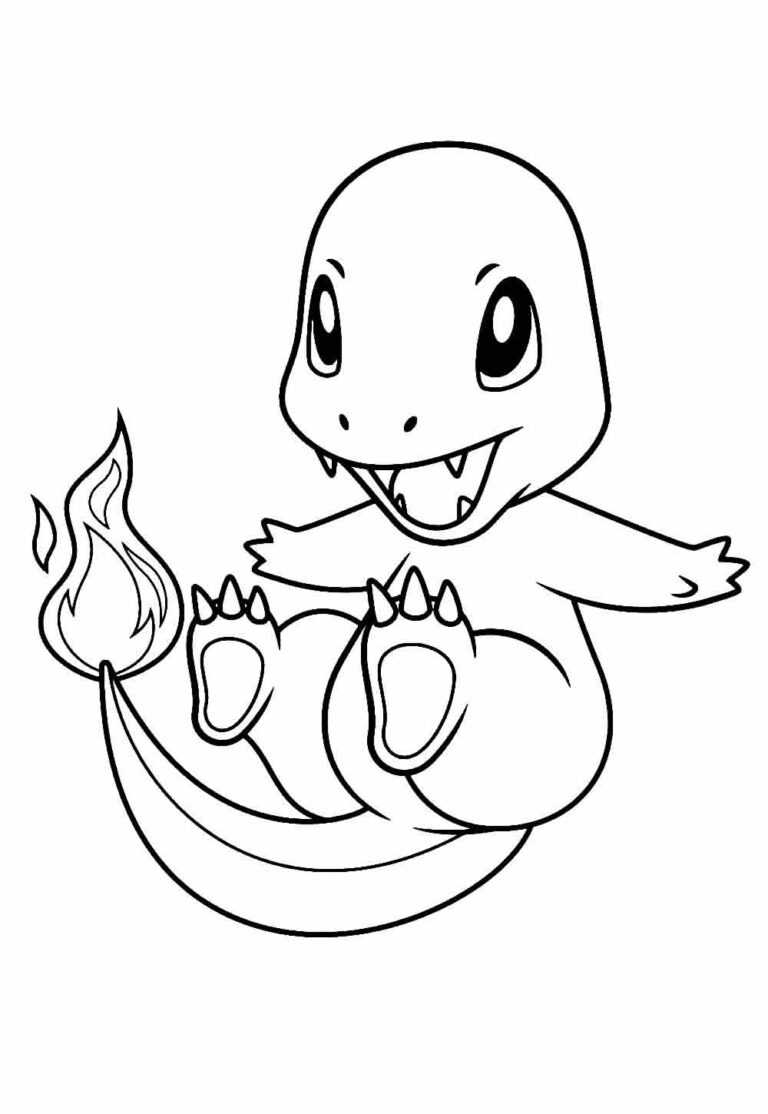 Desenhos de Charizard para Colorir e Pintar - Tudo Para Colorir