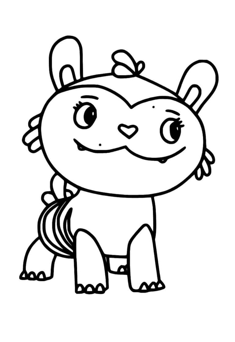 Desenhos do Baby Riki para Colorir e Pintar - Tudo Para Colorir