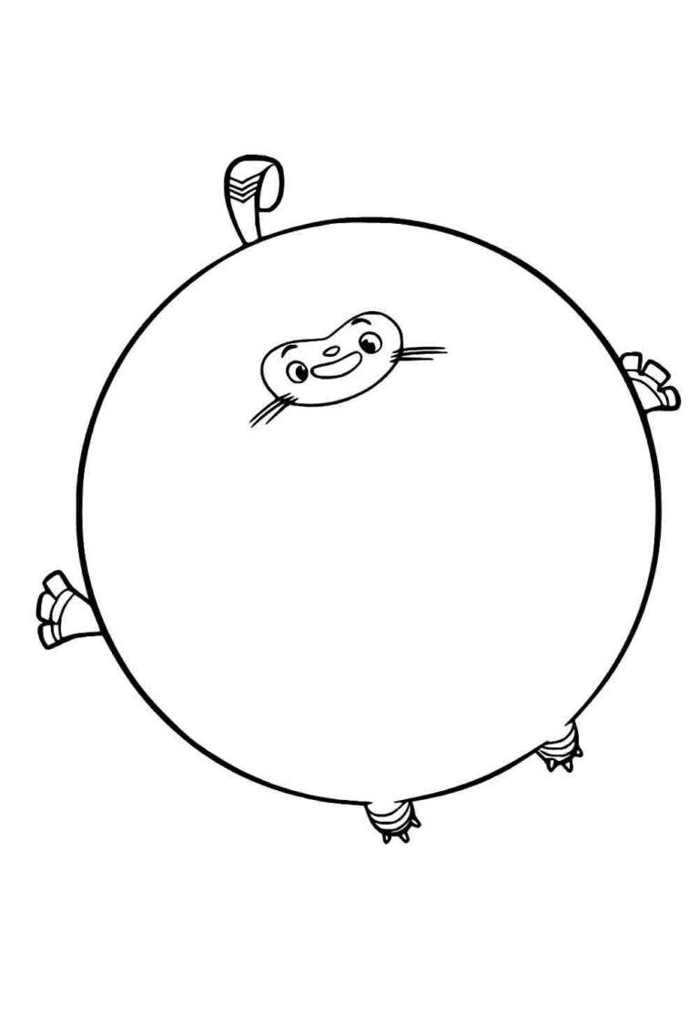 Desenhos do Baby Riki para Colorir e Pintar - Tudo Para Colorir