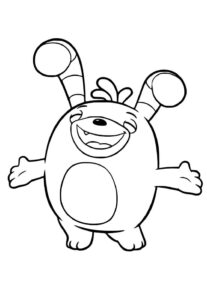 Desenhos do Baby Riki para Colorir e Pintar - Tudo Para Colorir