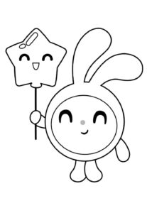 Desenhos do Baby Riki para Colorir e Pintar - Tudo Para Colorir