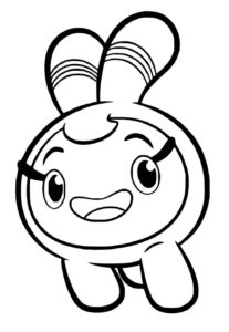 Desenhos do Baby Riki para Colorir e Pintar - Tudo Para Colorir