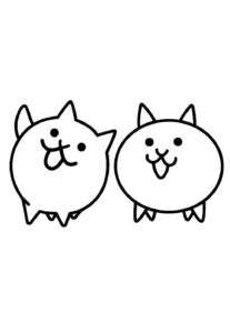 Desenhos de Battle Kitty para Colorir e Pintar - Tudo Para Colorir
