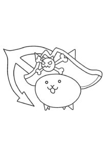 Desenhos de Battle Kitty para Colorir e Pintar - Tudo Para Colorir
