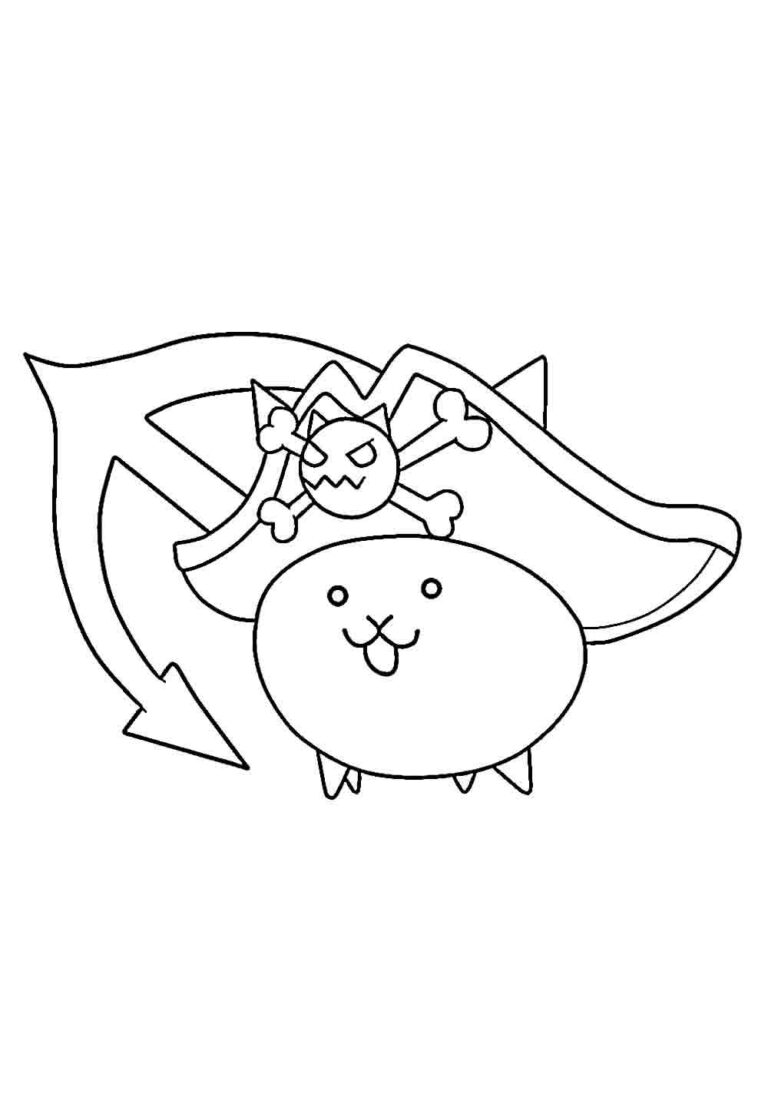 Desenhos de Battle Kitty para Colorir e Pintar - Tudo Para Colorir