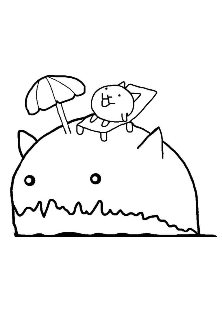 Desenhos de Battle Kitty para Colorir e Pintar - Tudo Para Colorir