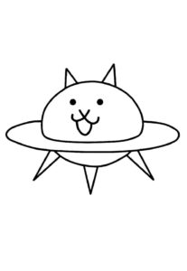 Desenhos de Battle Kitty para Colorir e Pintar - Tudo Para Colorir