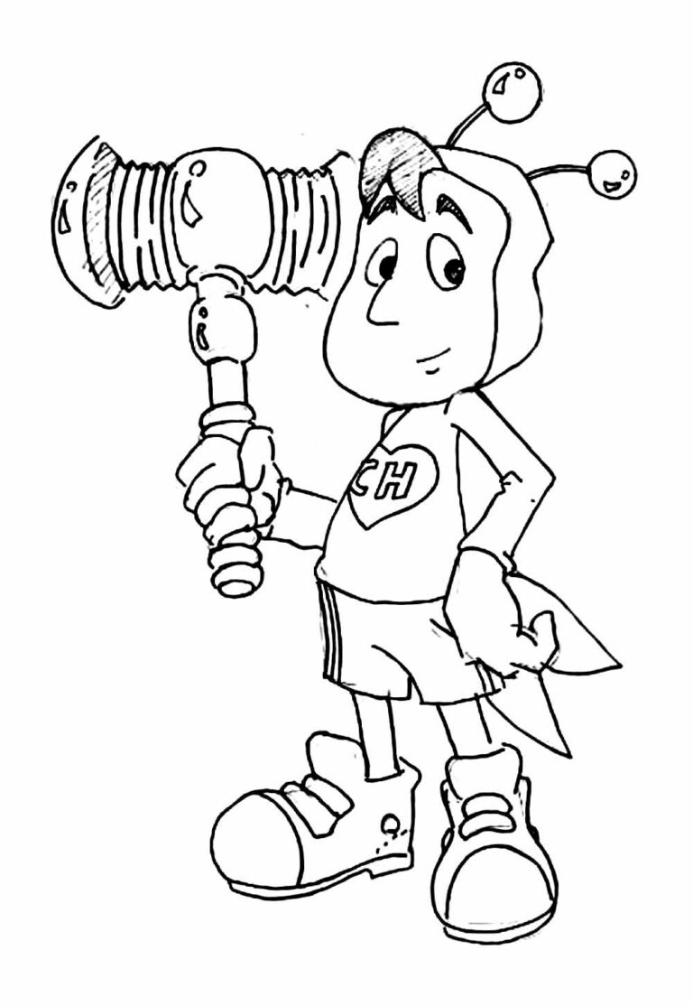 Desenhos do Chapolin para Colorir e Pintar - Tudo Para Colorir
