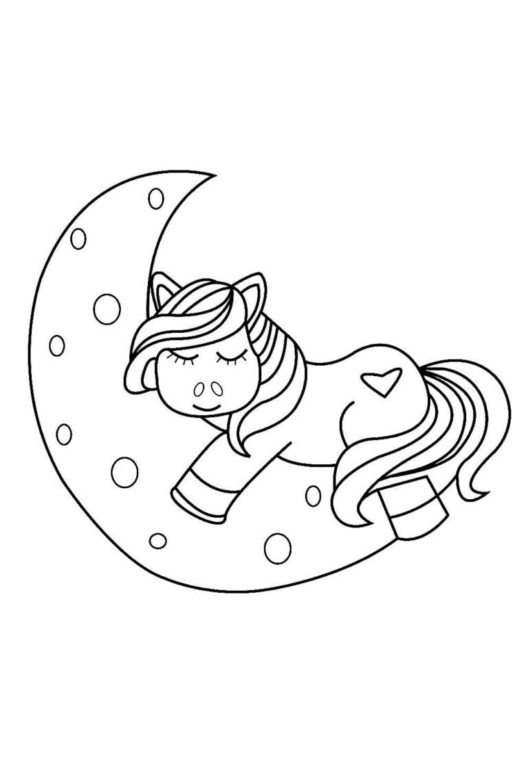 Desenhos de Lua para Colorir e Pintar - Tudo Para Colorir