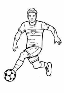 Desenhos do São Paulo para Colorir e Pintar - Tudo Para Colorir