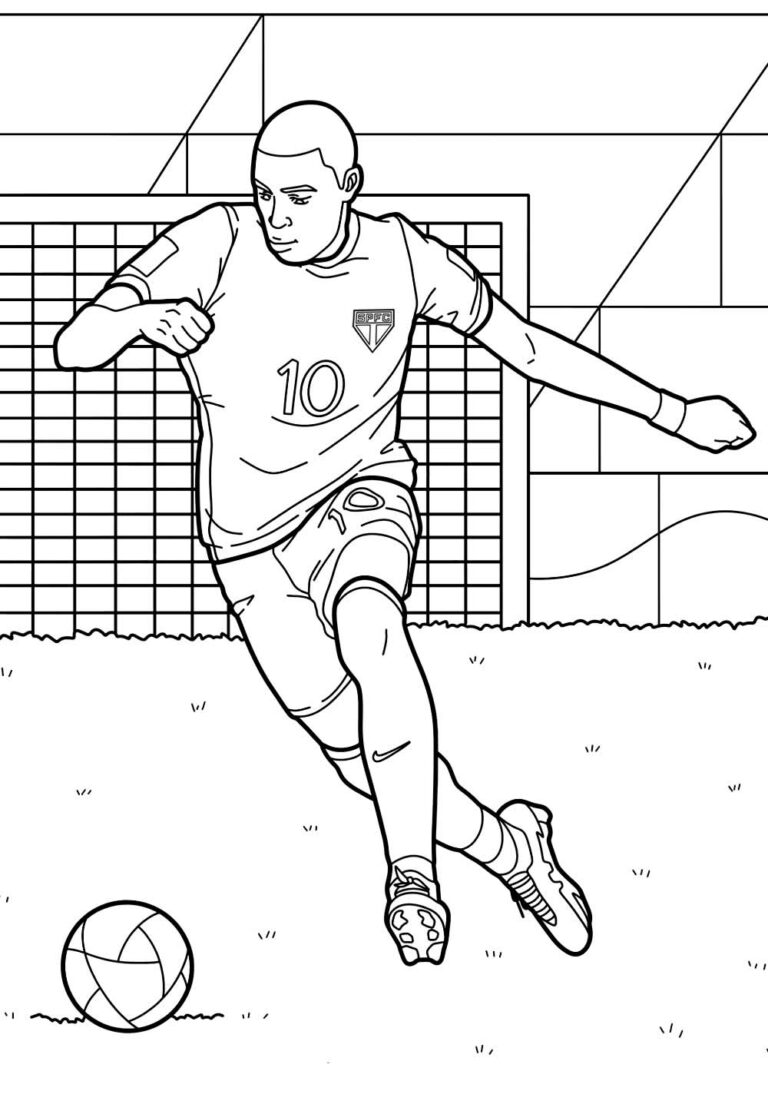 Desenhos Do São Paulo Para Colorir E Pintar Tudo Para Colorir