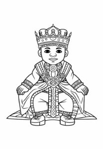 Desenhos de Rei para Colorir e Pintar - Tudo Para Colorir