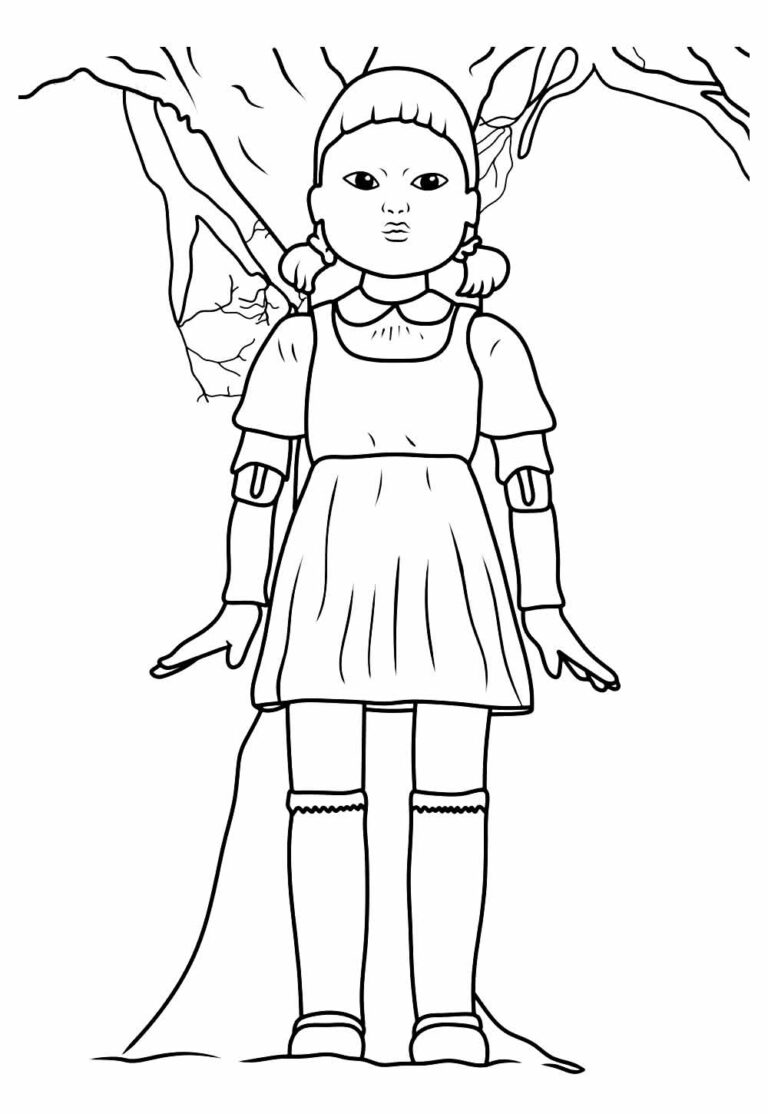 Desenhos de Round 6 para Imprimir e Colorir - Tudo Para Colorir