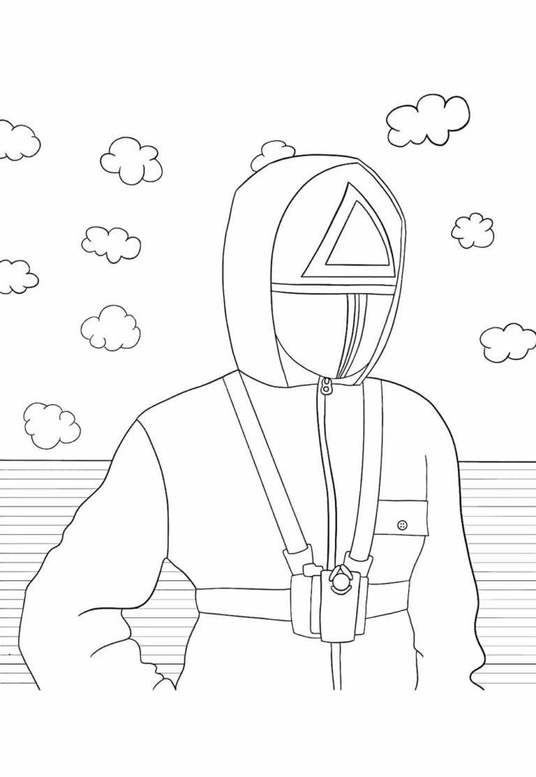 Desenhos de Round 6 para Imprimir e Colorir - Tudo Para Colorir