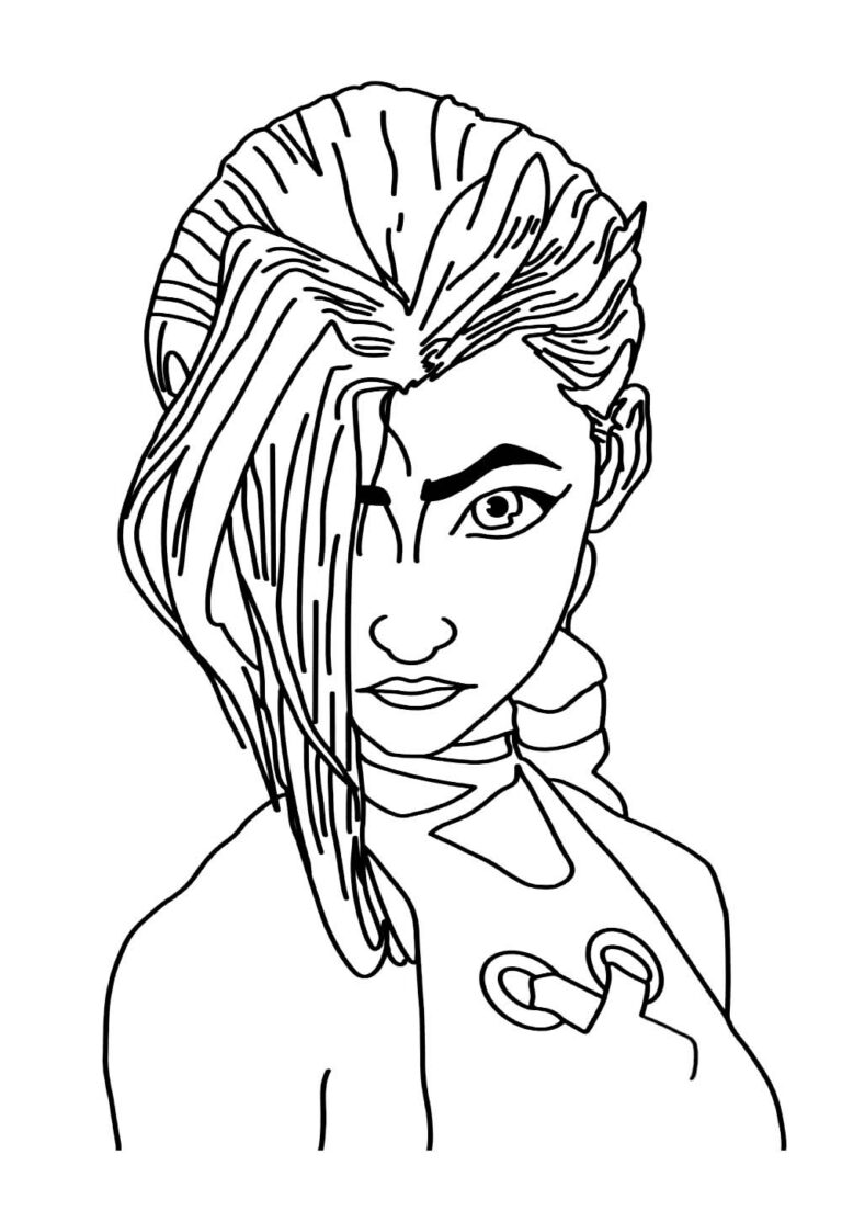 Desenhos de Arcane para Colorir e Imprimir - Tudo Para Colorir