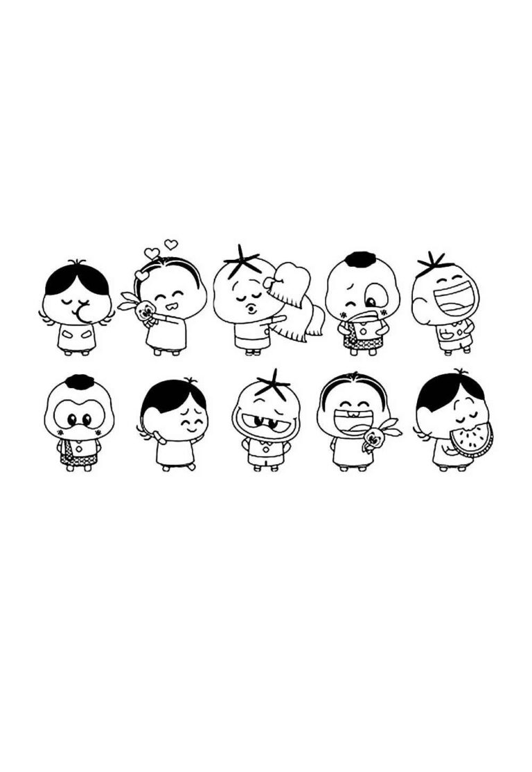 Desenhos da Monica Toy para Colorir e Pintar - Tudo Para Colorir