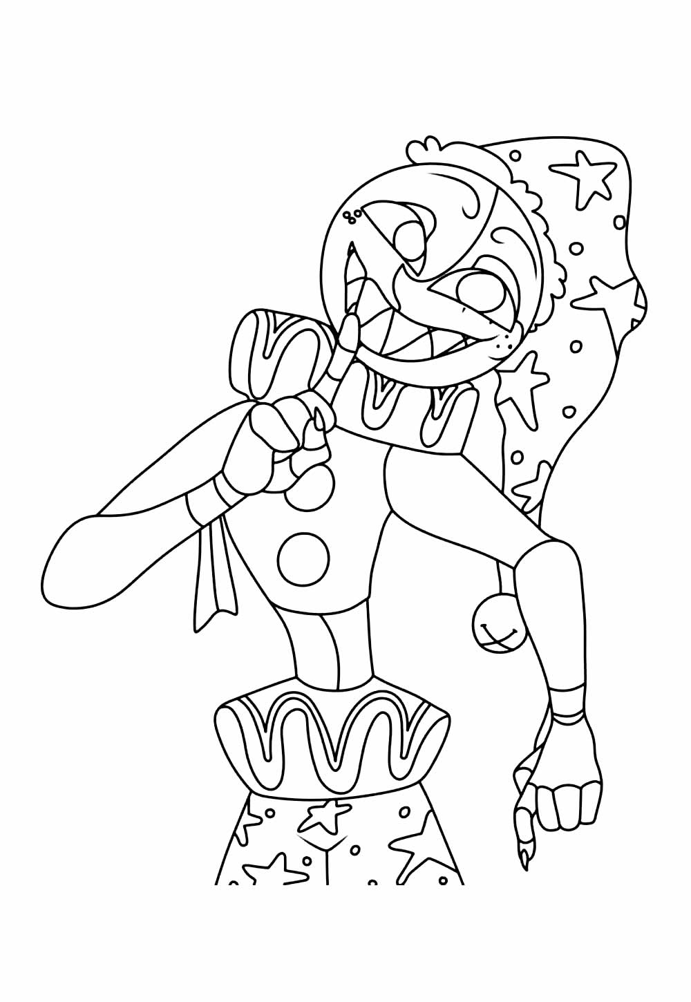 Desenhos de FNAF - Five Nights at Freddys para Colorir - Tudo Para Colorir