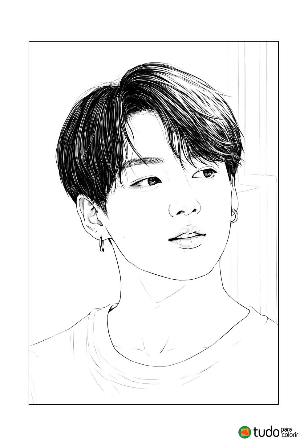 Desenhos de K-Pop para Colorir e Pintar - Tudo Para Colorir